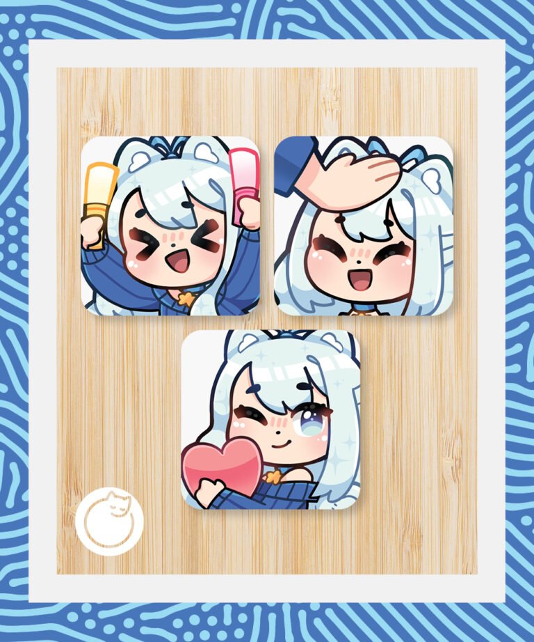 Amaiami Sticker Set One – Nyantastic